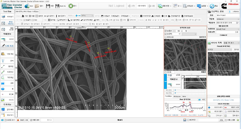 (주) 데브존 - 소프트웨어 / 하드웨어 외주 개발, 장비 개발 - 포트폴리오 - Fiber Diameter Checker